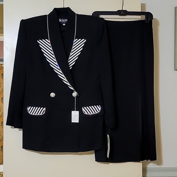 Solini New York | Other | Magnificent Elaborate Rhinestone Suit In ...